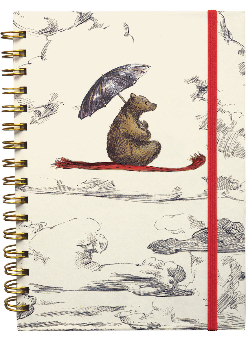 Roger la Borde Flying Bear A5 Blank Wiro Notebook – Roger la Borde USA