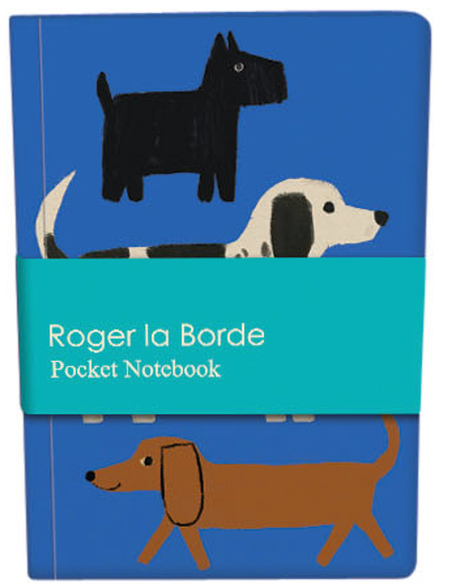 Roger la Borde Shaggy Dogs Pocket Notebook – Roger la Borde USA